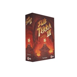 sub terra ii: inferno’s edge – board game by inside the box 1-6 players – board games for family – 45-75 minutes of gameplay – games for game night – teens and adults ages 14+ - english version