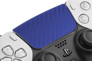 skin compatible with dualsense controller for ps5 - touchprotect texture enhancing cover. easily add protection, improved texture, and style to your ps5 dualsense controller (carbon fiber)