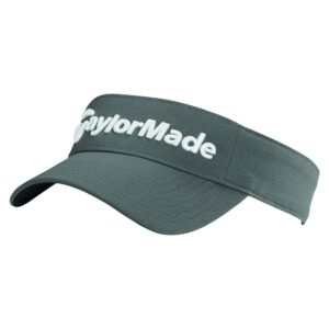 taylormade men's visor, charcoal, one size