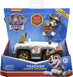 spin master paw patrol tracker and jungle cruiser vehicle