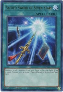 sacred sword of seven stars - mago-en150 - gold rare - 1st edition