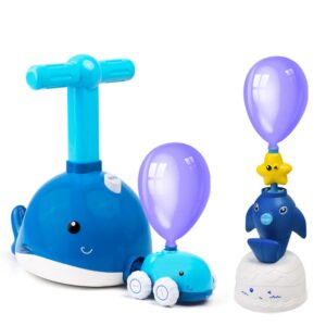 likee balloon launcher & powered racers car toy