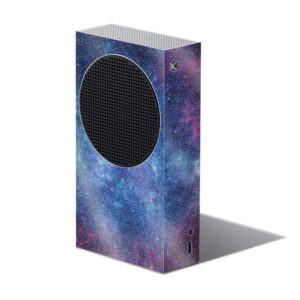 mightyskins glossy glitter skin compatible with xbox series s - nebula | protective, durable high-gloss glitter finish | easy to apply and change styles | made in the usa (gl-mixbsers-nebula)