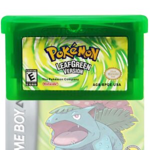 zillony leaf green version gba, pocket monster third-party reproduction game card