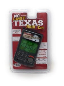 no limit texas hold'em poker handheld video game