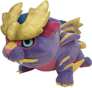 capcom monster hunter rise: magnamalo chibi plush toy