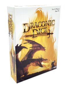 ultra pro - draconic dice : fast playing dice game, compete against your friends and family to reign victorious with dragons along your side to vanquish your foes