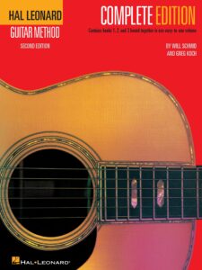 hal leonard guitar method, - complete edition: books 1, 2 and 3