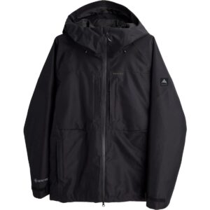 burton men's standard gore‑tex 2l pillowline jacket, true black, x-large