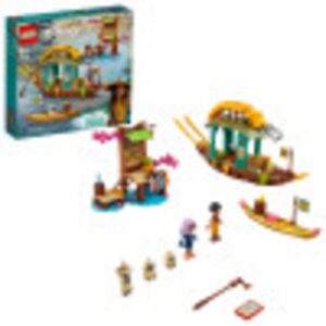 lego disney boun’s boat 43185 building kit; an imaginative toy building kit; best for kids who like exploring the world and adventuring with strong disney characters, new 2021 (247 pieces)