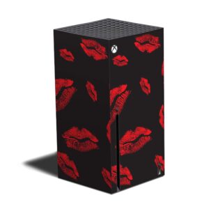 mighty skins skin compatible with xbox series x - kiss me | protective, durable, and unique vinyl decal wrap cover | easy to apply, remove, and change styles | made in the usa (mixbserx-kiss me)