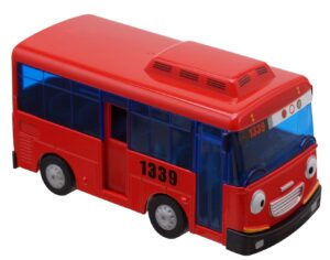 the little bus tayo and freinds - gani metal die cast bus cars toy pull-back motor vehicle ride car toys for kids (gani)