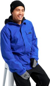 burton men's standard dunmore jacket, cobalt blue, large