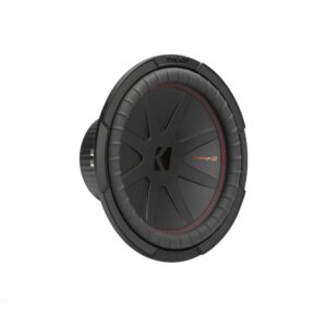 kicker 48cwr124 compr 12" subwoofer, dvc, 4-ohm, 500 watts rms