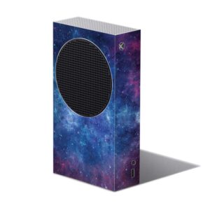 mightyskins skin compatible with xbox series s - nebula | protective, durable, and unique vinyl decal wrap cover | easy to apply, remove, and change styles | made in the usa (mixbsers-nebula)