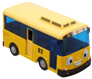 the little bus tayo and freinds - lani metal die cast bus cars toy pull-back motor vehicle ride car toys for kids (lani)