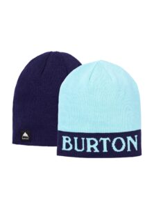 burton standard billboard beanie, crystal blue/dress blue, one size