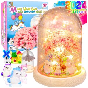 yofun make your own unicorn night light - unicorn craft kit for kids, arts and crafts nightlight project novelty for girl age 4 to 9 year old, unicorns gifts for girls