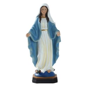 simhoa 1pc blessed saint virgin mary statue wedding gift christmas tabletop decor