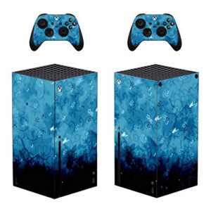 multi color xbox series x skin set full faceplates skin console & controller decal stickers by felipe seiji kuba