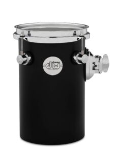 dw drum set roto toms, satin lacquer (ddac1006rtbl)