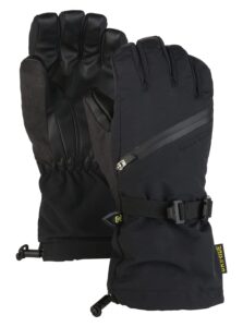 burton kids' vent glove, true black new, large