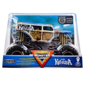 monster jam, official big kahuna monster truck, die-cast vehicle, 1:24 scale