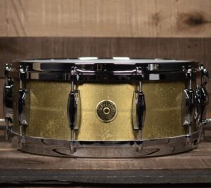 gretsch drums keith carlock signature snare drum - 5.5 x 14 inch - vintage patina