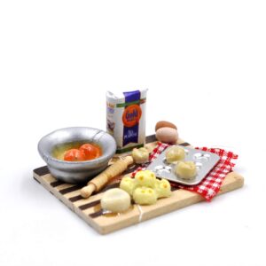 togudot 1:12 dollhouse cheese and wine board set model pastry toy dollhouse mini kitchen decoration food accessories