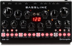 erica synths bassline db-01 desktop bassline synthesizer