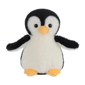 apricot lamb antarctic toys plush black penguin stuffed animal soft cuddly perfect for child (black penguin ，8 inches)