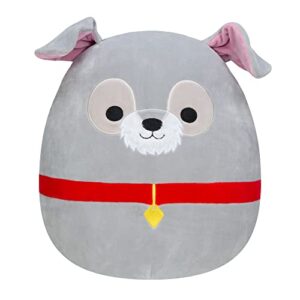 squishmallows official kellytoy plush 14" tramp - disney ultrasoft stuffed animal plush toy