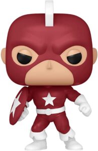 funko pop! marvel: year of the shield - red guardian vinyl bobblehead, amazon exclusive