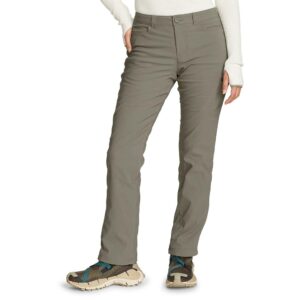 eddie bauer women's rainier lined pants, sprig rainier, 8