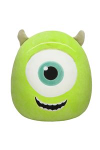 squishmallows official kellytoy plush 14" mike wazowski - disney pixar ultrasoft stuffed animal plush toy