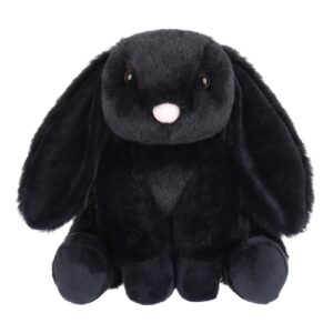 apricot lamb toys plush navy blue bunny rabbit stuffed animal with fluffy soft ears (navy blue bunny, 8 inches)