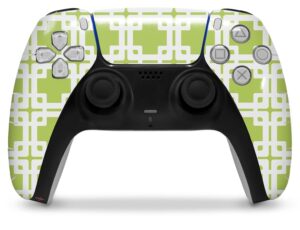 wraptorskinz skin wrap compatible with sony ps5 dualsense controller boxed sage green (controller not included)