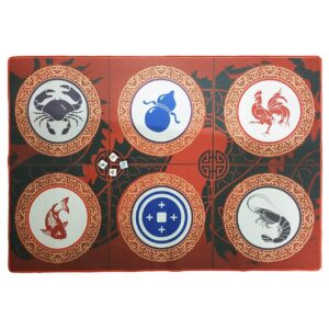 pop bunny bau cua ca cop - chinese new year dice game - fish prawn crab dice game - lunar new year game