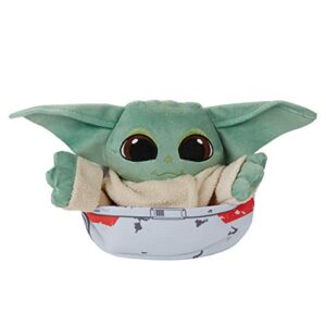 star wars the bounty collection the child hideaway hover-pram plush 3-in-1 the mandalorian toy, toys for kids ages 4 and up