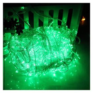 fairy lights outdoor fairy string lights 10m with 100 led 8 modes wave rope lights icicle curtain light,waterproof festival lighting for garden patio yard home wedding party and christmas decoration z