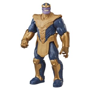 marvel avengers titan hero series blast gear deluxe thanos action figure, 30-cm toy, inspired bymarvel comics, for children aged 4 and up