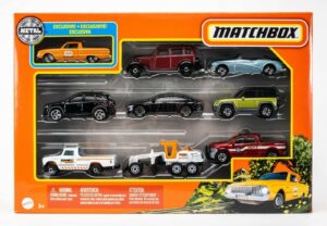 matchbox 9 car gift pack, x7111