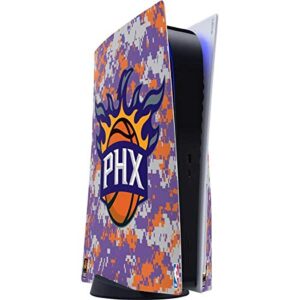 skinit decal gaming skin compatible with ps5 console - officially licensed nba phoenix suns digi camo design