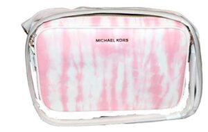 michael kors women's jet set crossbody leather bag, shell pink, large