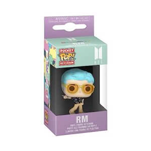 funko pop keychain: bts - dynamite - rm, multicolor, standard