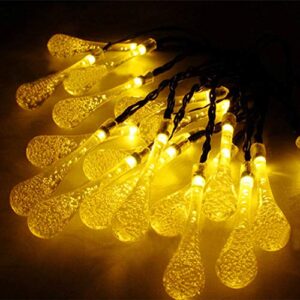 uonlytech christmas meteor shower rain lights decorative lights for home decor meteor shower rain lights for christmas led decor out door decor solar led lamp fairy lights white outdoor