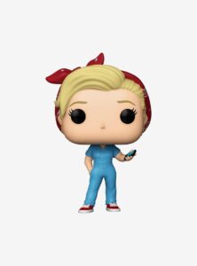 funko pop tv: parks and rec - leslie the riveter, multicolor (56170)