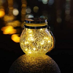 fkjyuf solar garden lights outdoor lights home garden villas automatically turn on at dark street lights outdoor waterproof fairy tales used for patio garden holiday decoration lights (multicolor)