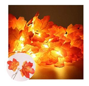 liupengwei christmas string lights, 3m, 20 led fairy lights theme maple string lights home decoration fall garden garden ghost light