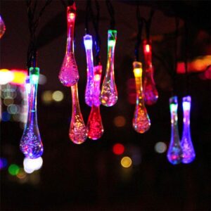 uonlytech lights room decor icicle style fairy lamp for home christmas meteor shower rain lights meteor shower rain lights for christmas solar led lamp garden light